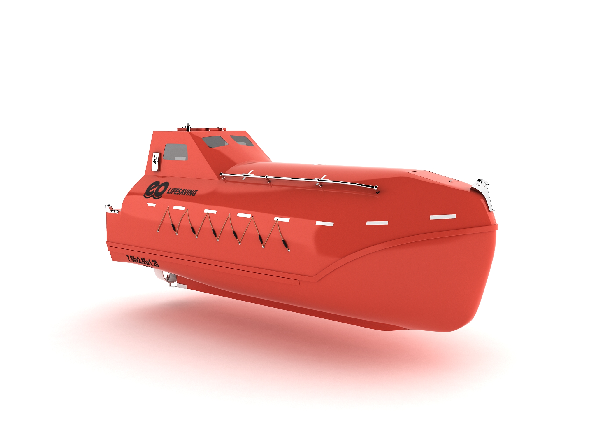 EO freefall boats / lifeboats » Euro Offshore Lifesaving